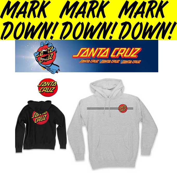 最終値下げ！！！SANTA CRUZ Classic Dot P/O Hooded 19071 | 卸売・ 問屋・仕入れの専門サイト【NETSEA】