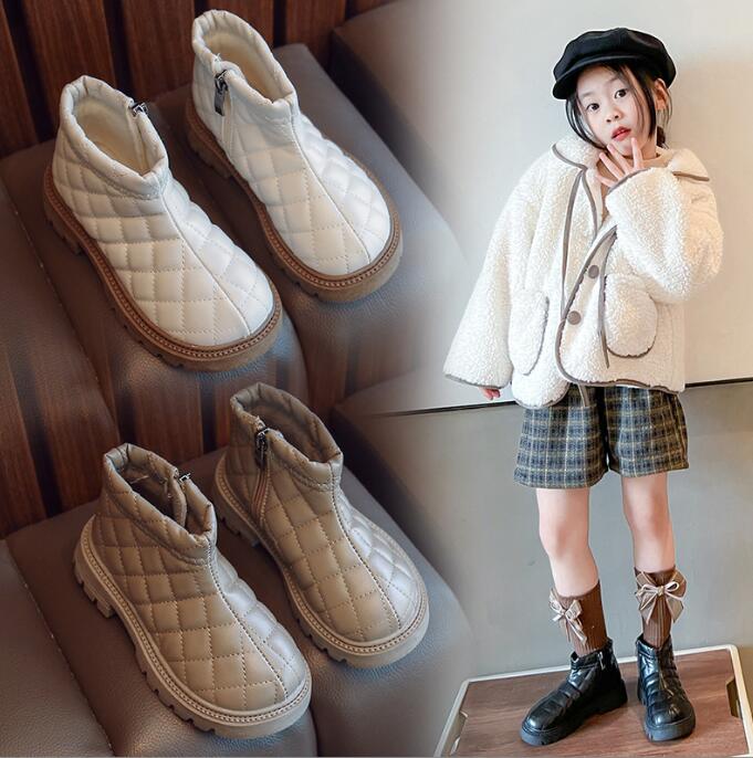 【子供ブーツ】秋冬新作 裏毛付き靴★可愛いブーツ★子供シューズ★キッズシューズ★23-31 ファームレーテスト 有限会社 問屋・仕入れ・卸・卸売の専門【仕入れならNETSEA】