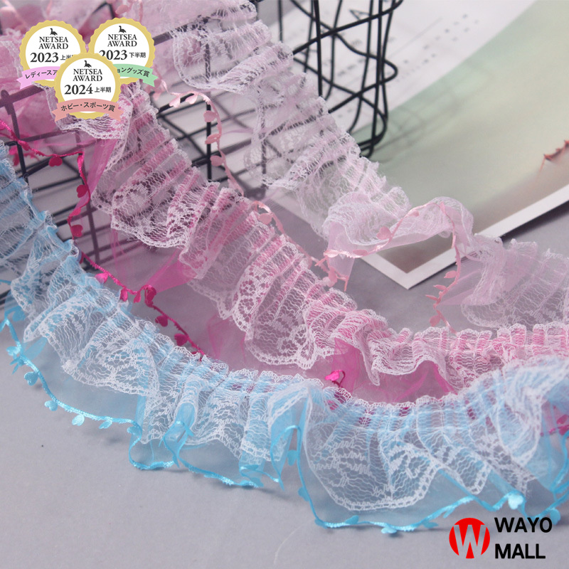 幅7cm レースリボン 手芸レース 裁縫 DIY ギフト包装 ハンドメイド資材 デコレーション用 | 卸売・ 問屋・仕入れの専門サイト【NETSEA】