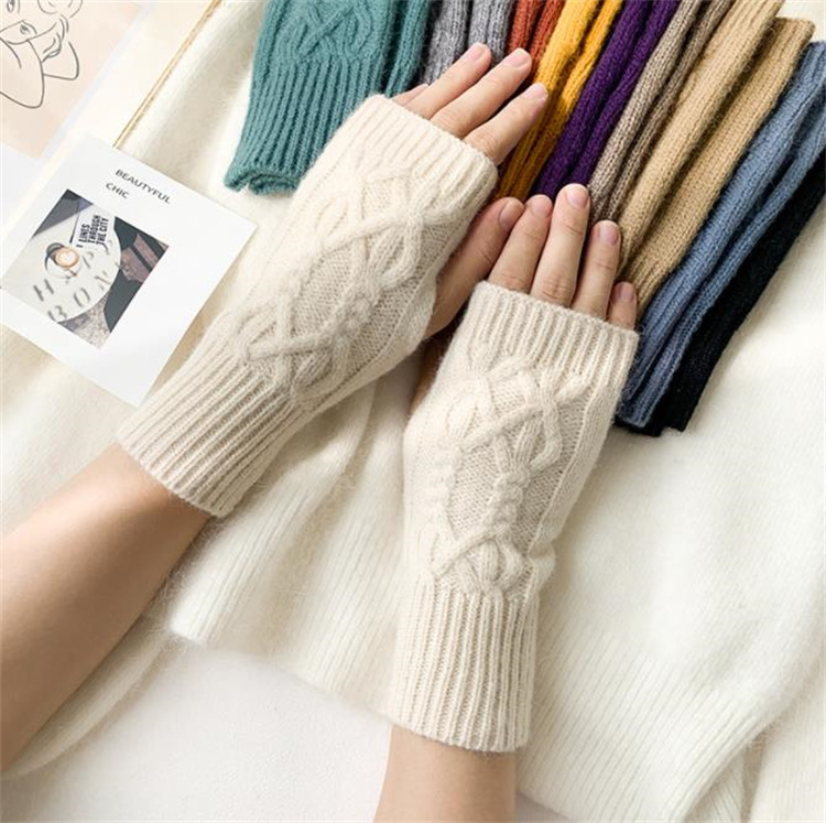 ハーフ手袋 ニット スリム 冬 カップル 毛糸手袋 指出し ハーフ手袋 学生 男女 キャンプ アウトドア Mary dodo_韓国ファッション専門店 | 卸売・ 問屋・仕入れの専門サイト ...