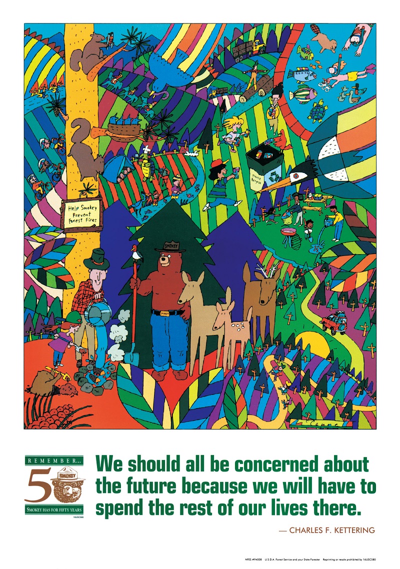 スモーキーベア ポスター SMOKEY BEAR アウトドア キャンプ | 卸売・ 問屋・仕入れの専門サイト【NETSEA】
