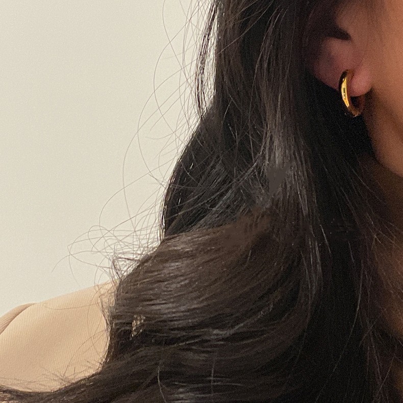 ステンレスピアス フープピアス アクセサリー 18kコーティング 欧米風 INS アレルギー対応 Lateru Accessory | 卸売・ 問屋・仕入れの専門サイト【NETSEA】