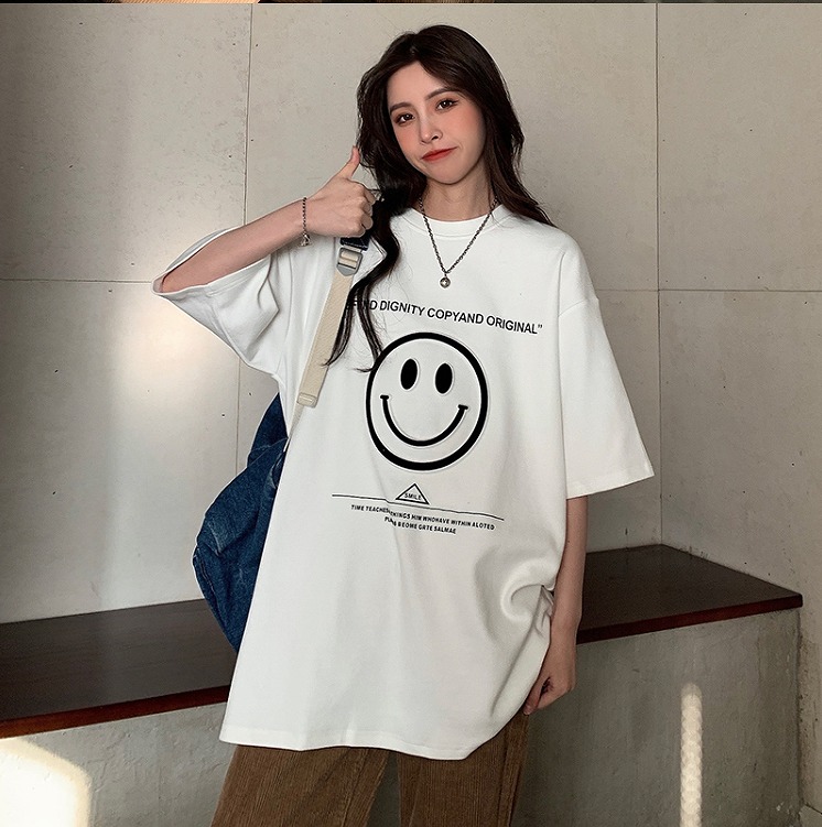 【大きいサイズM-6XL】【春夏新作】ファッションTシャツ♪ホワイト/グレー/ブラック3色展開 | 卸売・ 問屋・仕入れの専門サイト【NETSEA】