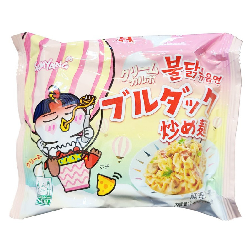 韓国 大人気商品 三養 クリ－ムカルボ ブルダック炒め麺 140g 袋 | 卸売・ 問屋・仕入れの専門サイト【NETSEA】