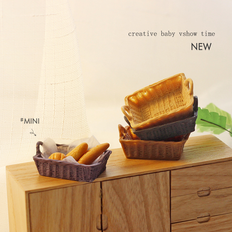 ins人気 撮影道具 ミニチュア インテリア置物 モデル かご デコレーション 収納し 4色 LENA | 卸売・ 問屋・仕入れの専門サイト【NETSEA】