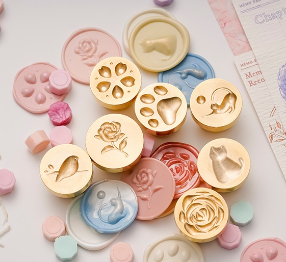 スタンプの柄 猫 肉球 パンダ ヘッド シーリングスタンプ シーリングワックス用 21色 | 卸売・ 問屋・仕入れの専門サイト【NETSEA】
