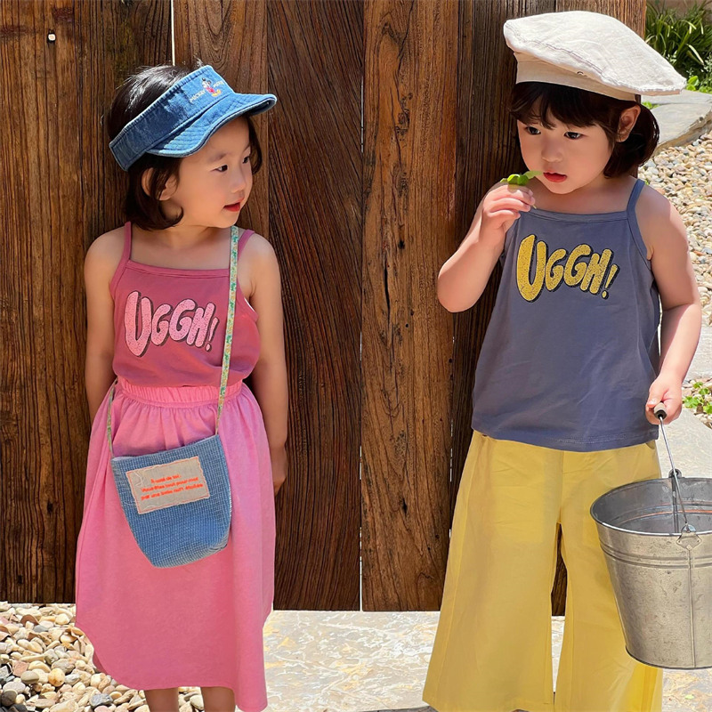 2023年夏新作★子供服★女の子 トップス チョッキ 袖無し プリント ファッション★80-140cm | 卸売・ 問屋・仕入れの専門サイト【NETSEA】