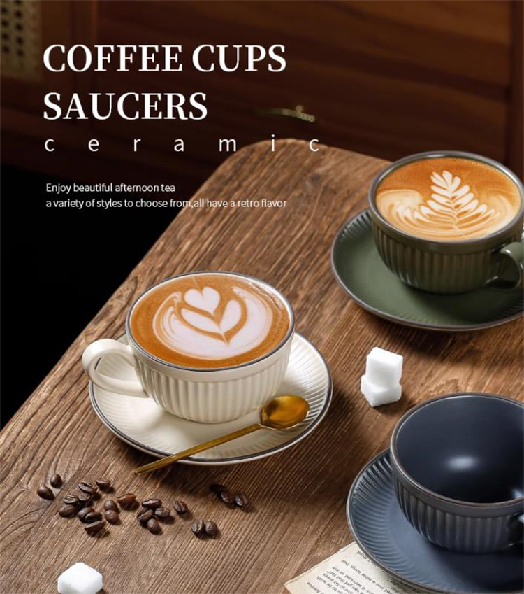 イメージ通りでした コーヒーカップ 高顔 レトロ 耳かけコーヒーカップ皿 セラミックカップ 新品 | 卸売・ 問屋・仕入れの専門サイト【NETSEA】