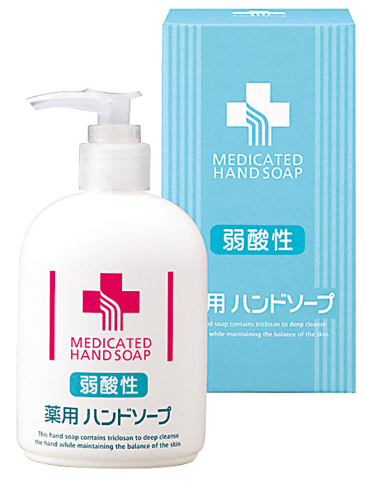 弱酸性 薬用ハンドソープ 250ml 中日物産 株式会社 問屋・仕入れ・卸・卸売の専門【仕入れならNETSEA】