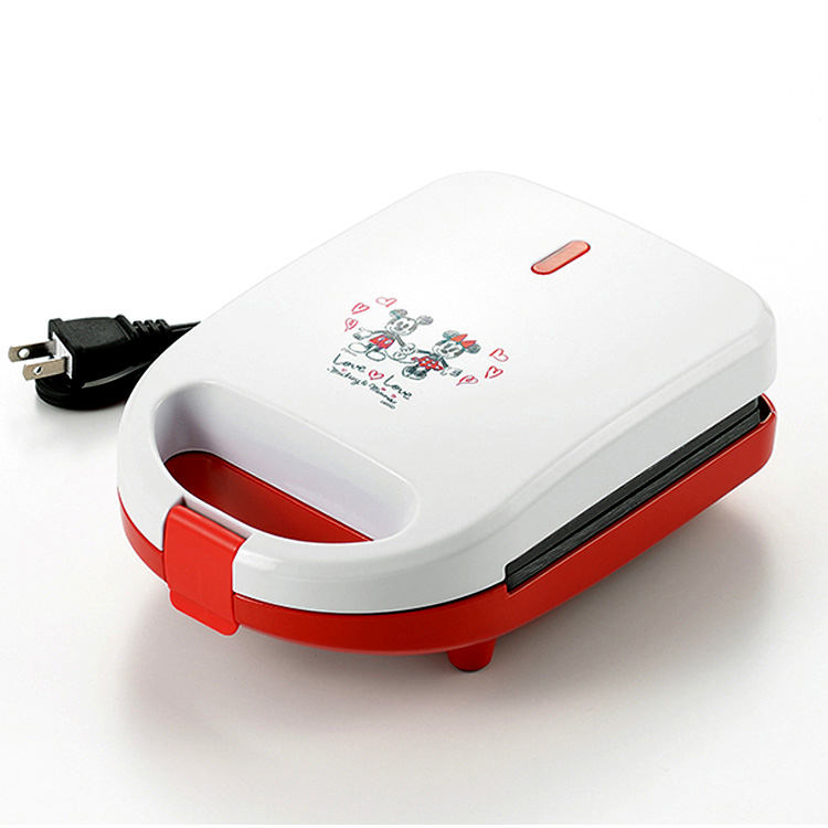 ディズニー ミッキー&ミニー 耳まで焼けるホットサンドメーカーS ラブラブ | 卸売・ 問屋・仕入れの専門サイト【NETSEA】