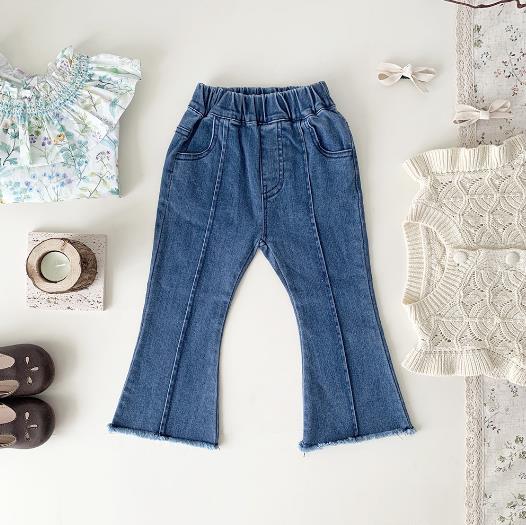 2023秋新品★子供服 ボトムス デニムズボン 80-120cm Sun Flower 問屋・仕入れ・卸・卸売の専門【仕入れならNETSEA】