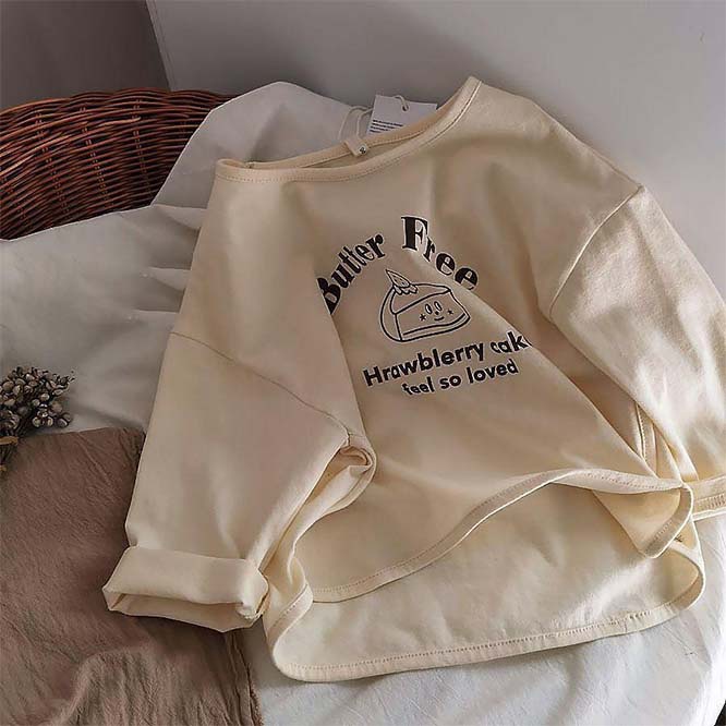 【2023秋新作】韓国風子供服 女の子男の子 カジュアル 長袖 トップス Tシャツ SNIFF JAPAN 子供服 問屋・仕入れ・卸・卸売の専門【仕入れならNETSEA】