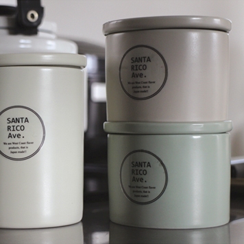パステル調の陶器製キャニスター！ SCAPE canister S 有限会社 コアプラス 問屋・仕入れ・卸・卸売の専門【仕入れならNETSEA】