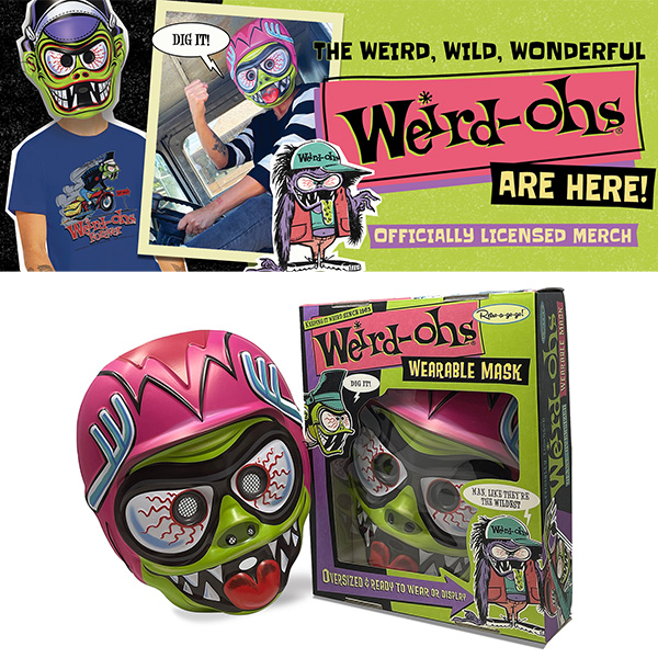 Weird-ohs WEARABLE MASK DIGGER GREEN MACHINE 有限会社 ステップス | 卸売・ 問屋・仕入れの専門 ...