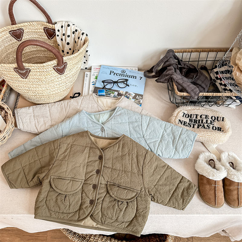 冬物 秋新作 キッズ 韓国子供服 中綿ベスト キッズ コート 子供服 ベスト 綿入り 75-135cm 3色 株式会社 フォーユー 問屋・仕入れ・卸・卸売の専門【仕入れならNETSEA】