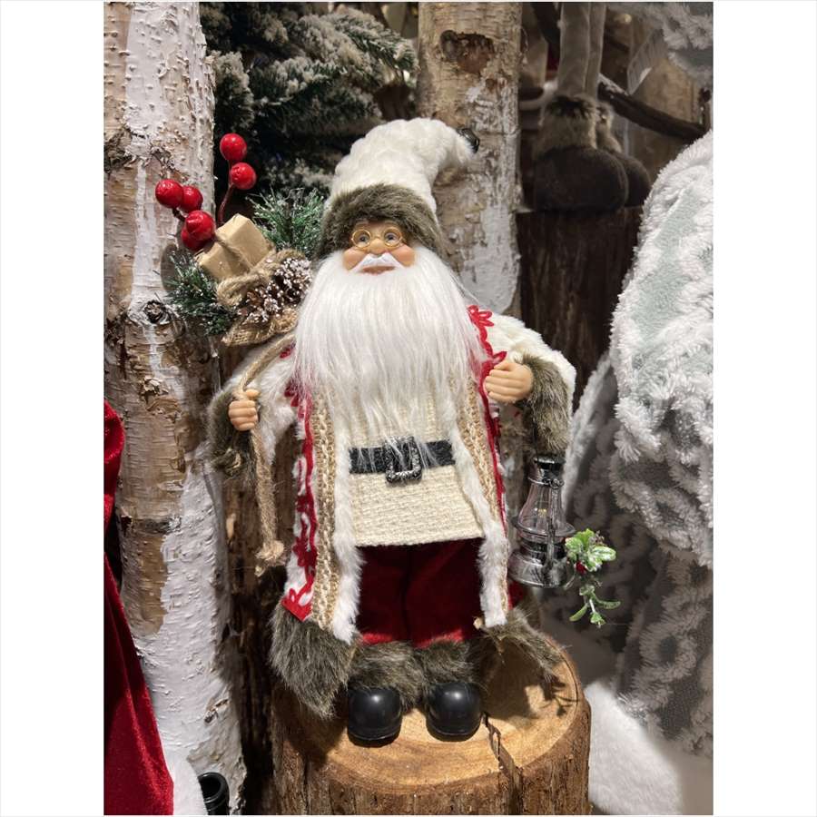 クリスマス・サンタ・WH/RD・30H | 卸売・ 問屋・仕入れの専門サイト【NETSEA】