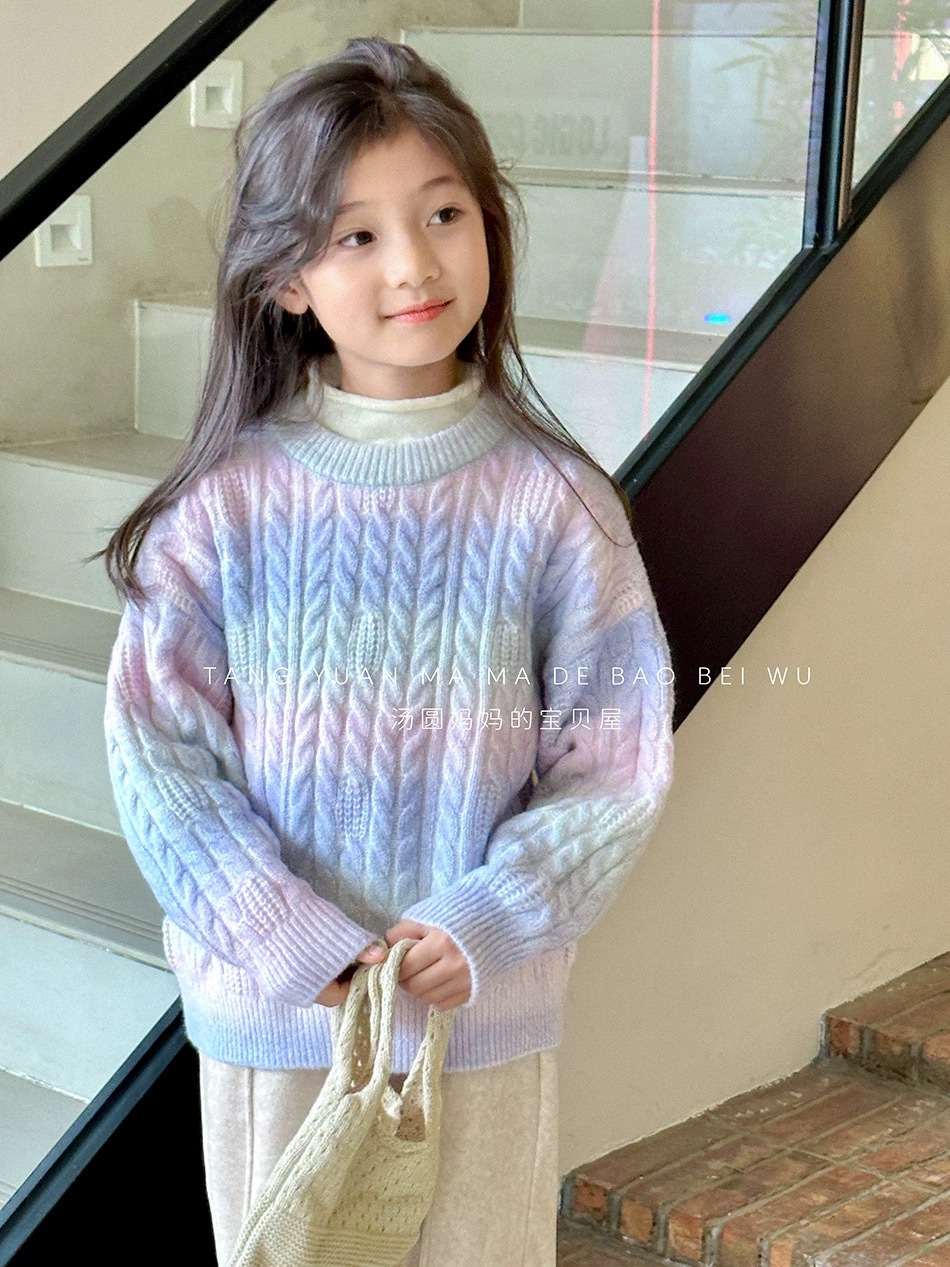 2023秋冬新作 ins 韓国風子供服 キッズ服 ニット セーター 3色 90-140cm LENA 問屋・仕入れ・卸・卸売の専門【仕入れならNETSEA】