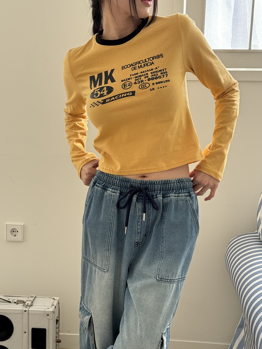 【韓国ファッション】2024年春新作 mkレーシング 配色 長袖 トップス 株式会社 ベイシアン 問屋・仕入れ・卸・卸売の専門【仕入れならNETSEA】