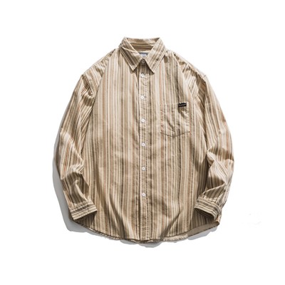 ストライプロングスリーブシャツ 個人事業主 TARATTA 問屋・仕入れ・卸・卸売の専門【仕入れならNETSEA】