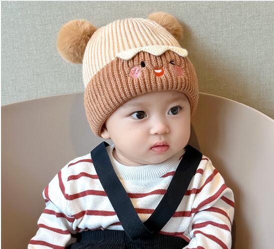 帽子 ニットキャップ ニット帽 ベビー 赤ちゃん 女の子男の子 秋冬 防寒 暖かい かわいい 冬物 TGB株式会社 問屋・仕入れ・卸・卸売の専門【仕入れならNETSEA】
