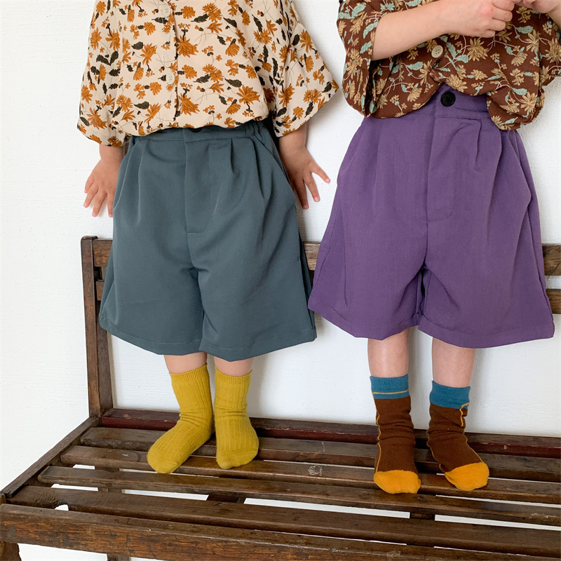 2024新作 ベビー服 子供服 男女兼用 ワイドパンツ 2色 80-130cm 個人事業主 Light of the sea 問屋・仕入れ・卸・卸売の専門【仕入れならNETSEA】