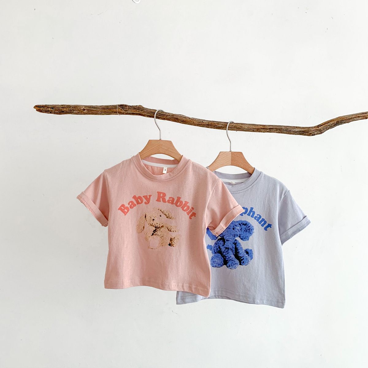 2023夏新作 ins 韓国風子供服 キッズ服 ベビー服 男女兼用 トップス 半袖 tシャツ 2色 80-120cm 彼女のお店 問屋・仕入れ・卸・卸売の専門【仕入れならNETSEA】