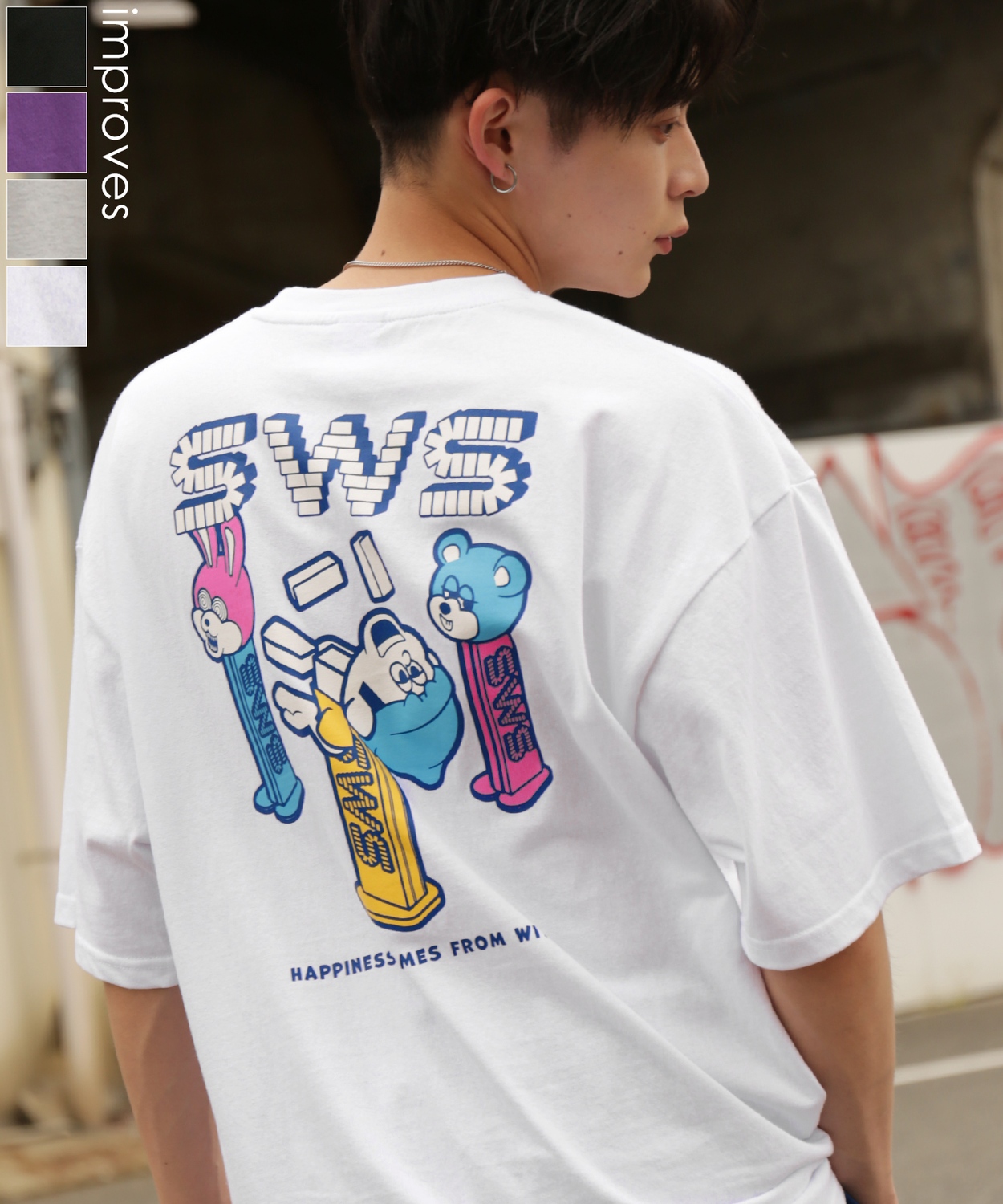 【SIDEWAYSTANCE】キャンディトイ半袖Tシャツ | 卸売・ 問屋・仕入れの専門サイト【NETSEA】