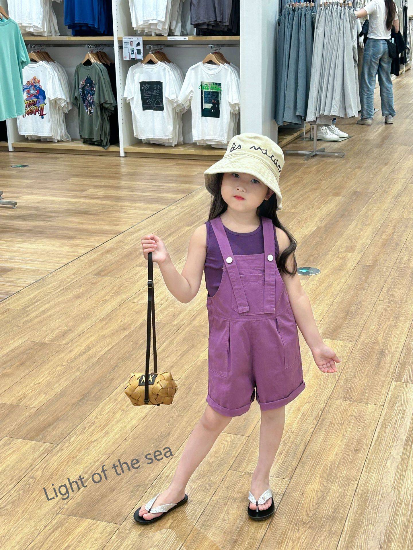 2024夏新作 ベビー服 韓国風子供服女の子 袖なし トップス+サロペット 分けて販売 90cm-140cm 個人事業主 Light of the sea 問屋・仕入れ・卸・卸売の専門【仕入れ ...