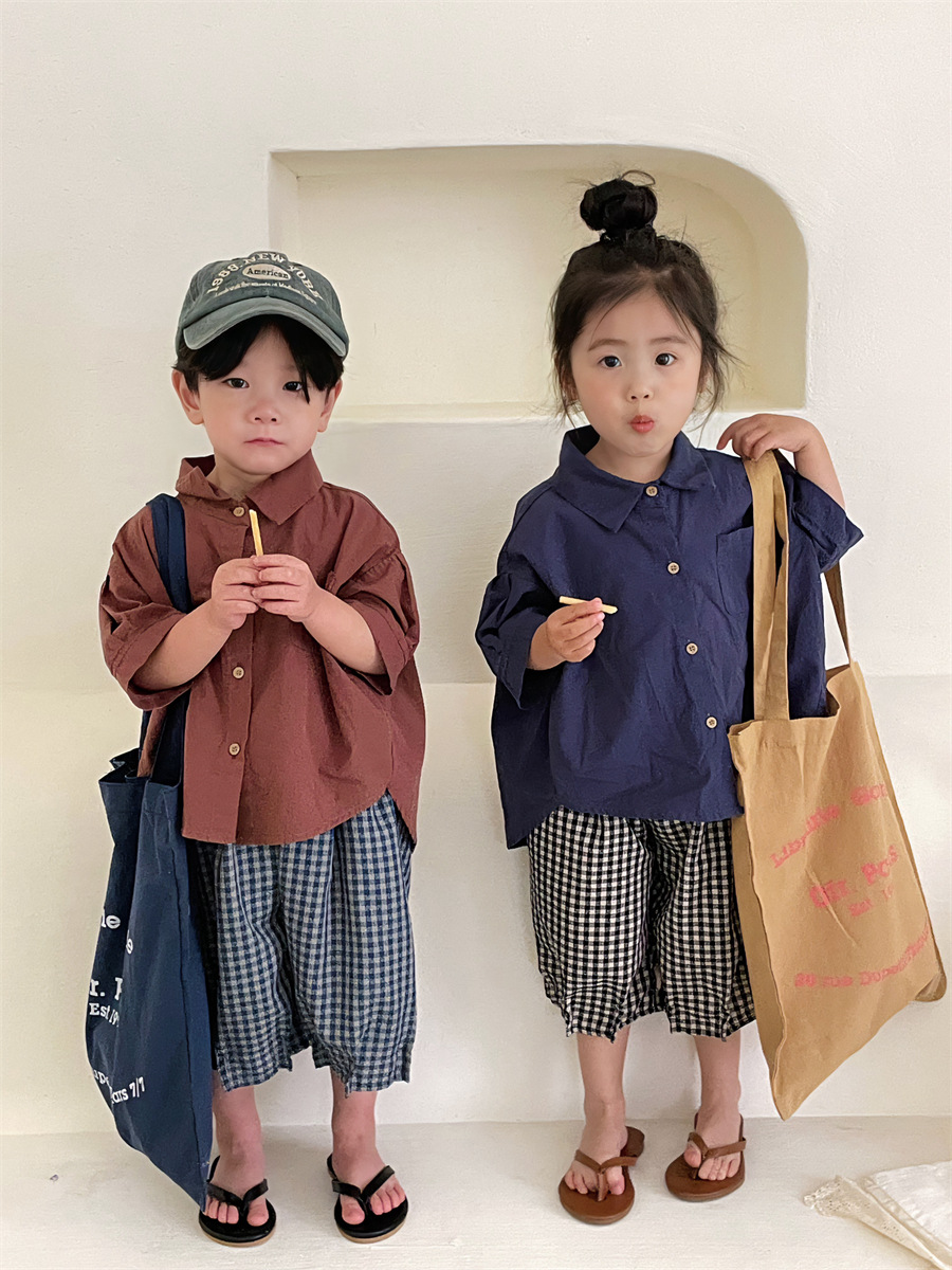 2024新作 ベビー服 子供服 男女兼用 半袖トップス 3色 80-130cm 個人事業主 Light of the sea | 卸売・ 問屋・仕入れの専門サイト【NETSEA】