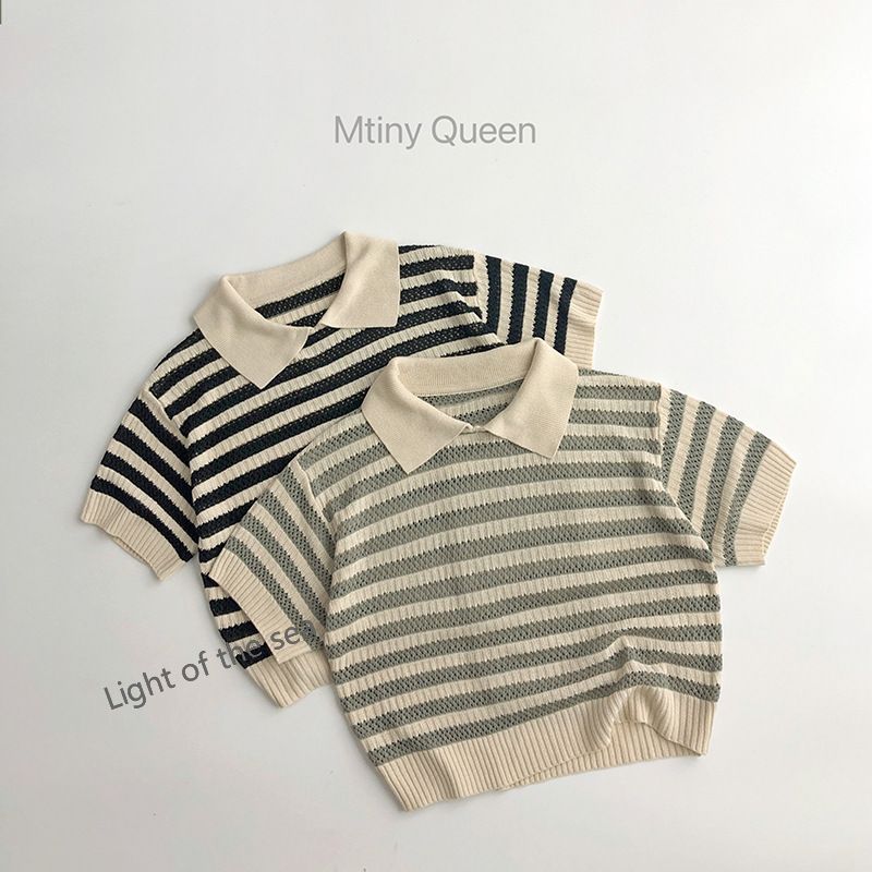 2024新作 ベビー服 子供服 男女兼用 半袖 トップス 2色 80-130cm 個人事業主 Light of the sea 問屋・仕入れ・卸・卸売の専門【仕入れならNETSEA】