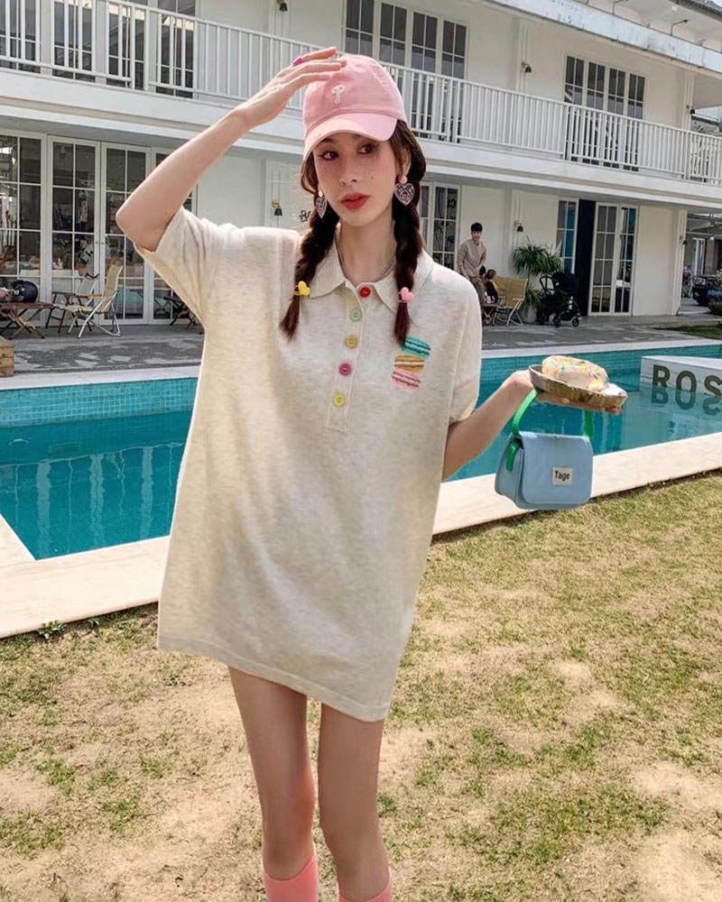 【予約223653】大きいサイズ春夏新作 韓国 レディース ファッション トップス Tシャツ ワンピースLL-4L トモニ貿易合同会社 | 卸売・ 問屋・仕入れの専門サイト【NETSEA】