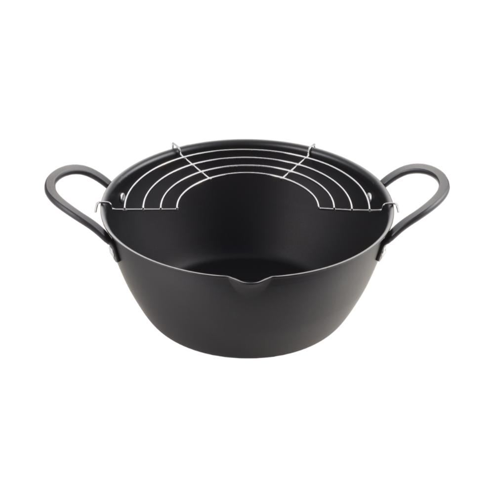 タマハシ 天ぷら鍋 広口 深型 揚げ鍋 24cm IH ガス火対応 揚げ天 中山福 株式会社 問屋・仕入れ・卸・卸売の専門【仕入れならNETSEA】