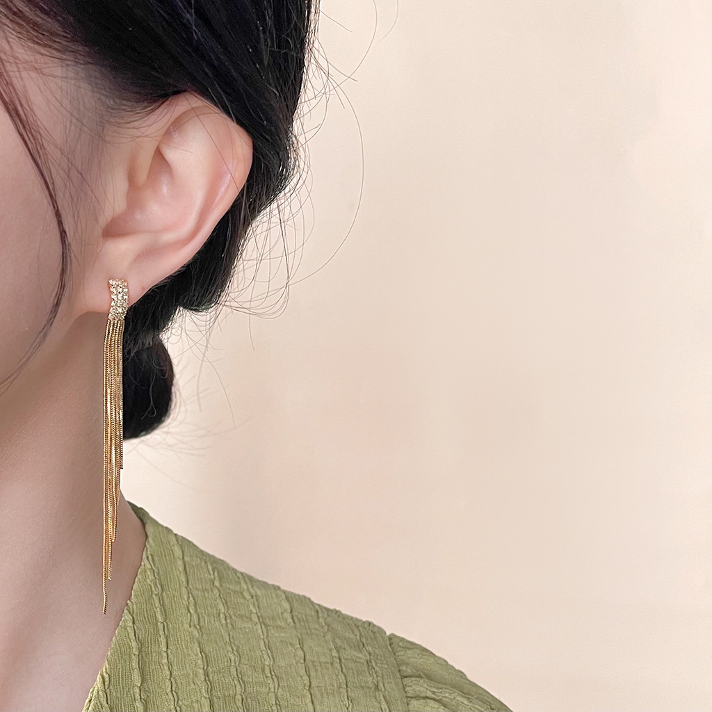 タッセルピアス デザイン アクセサリー レディース 韓国ファッション ins シルバー925ポスト Lateru Accessory 問屋・仕入れ・卸・卸売の専門【仕入れならNETSEA】