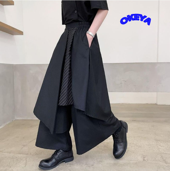 ワイドパンツ スカートパンツ レディース 袴パンツ ガウチョパンツ 無地 春 夏 秋 不規則 M#-4XL# | 卸売・ 問屋・仕入れの専門サイト【NETSEA】