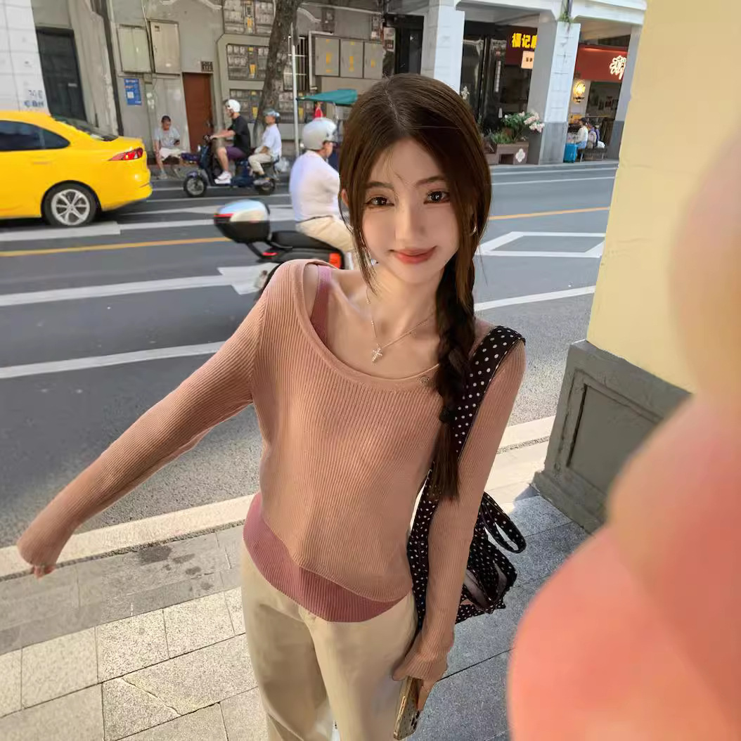 レディース・長袖・セーター・ブラウス・エレガント・簡素・トップス 春秋冬 株式会社 aiya 問屋・仕入れ・卸・卸売の専門【仕入れならNETSEA】