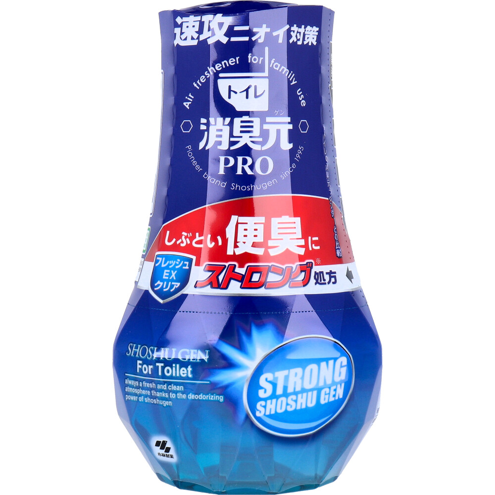【アウトレット】トイレ 消臭元 PRO(プロ) 便臭ストロング フレッシュEXクリア 400mL | 卸売・ 問屋・仕入れの専門サイト【NETSEA】