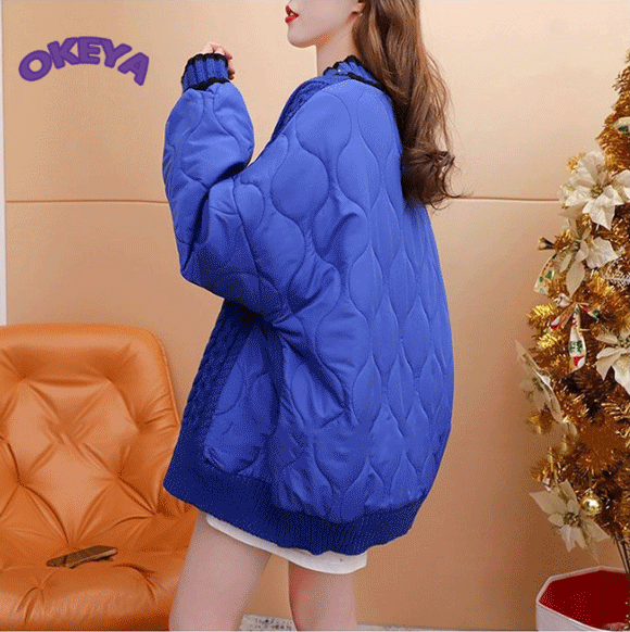 2024年冬新作 レディース服 トップス ジャケット 中綿 切り替え カジュアル 3色展開 M#-5XL# 個人事業主 OKEYA | 卸売・ 問屋・仕入れの専門サイト【NETSEA】