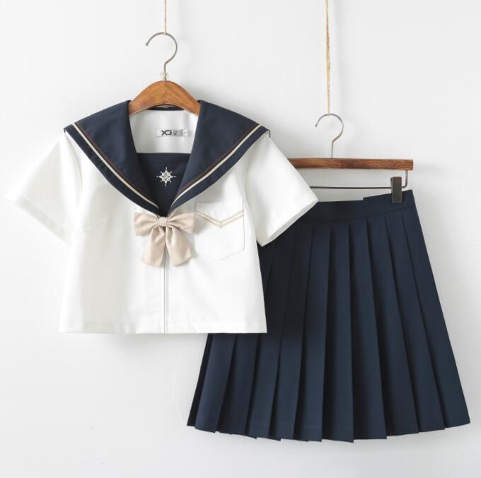 高校生制服 コスプレ JK制服 制服 セーラー風 女子高校生 セーラー襟 学生服 制服 OEMできる | 卸売・ 問屋・仕入れの専門サイト【NETSEA】