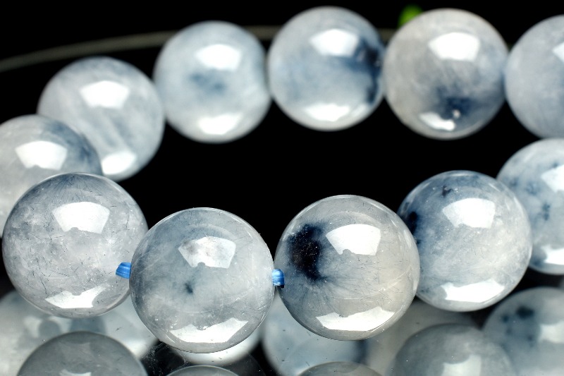 【1点物】ブルールチルクォーツ(インディゴライトインクォーツ) 9.5mm ブレスレット _M3196 株式会社 SEKIKON | 卸売・ 問屋・仕入れの専門サイト【NETSEA】