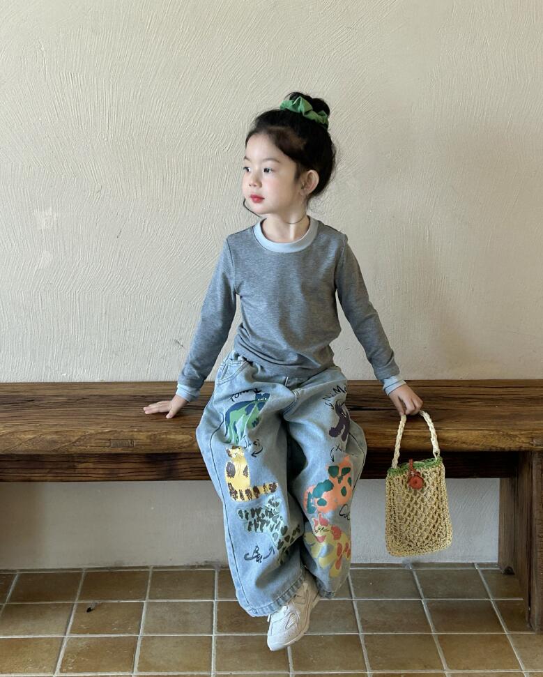 2025春新作 韓国風 Tシャツ ジーンズ わけて販売 90-140CM 株式会社伊林集団 | 卸売・ 問屋・仕入れの専門サイト【NETSEA】