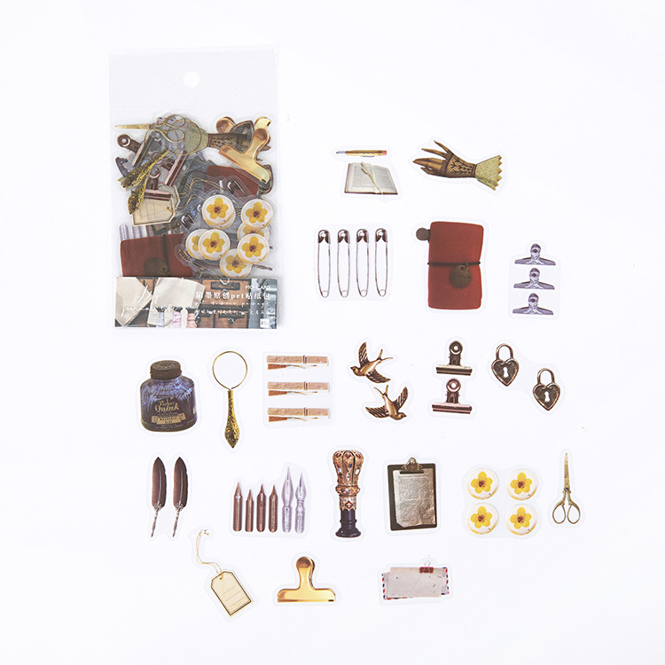 ステッカー デコレーション DIY コラージュ素材 文房具柄 NETSEA中国輸入旗艦店 | 卸売・ 問屋・仕入れの専門サイト【NETSEA】