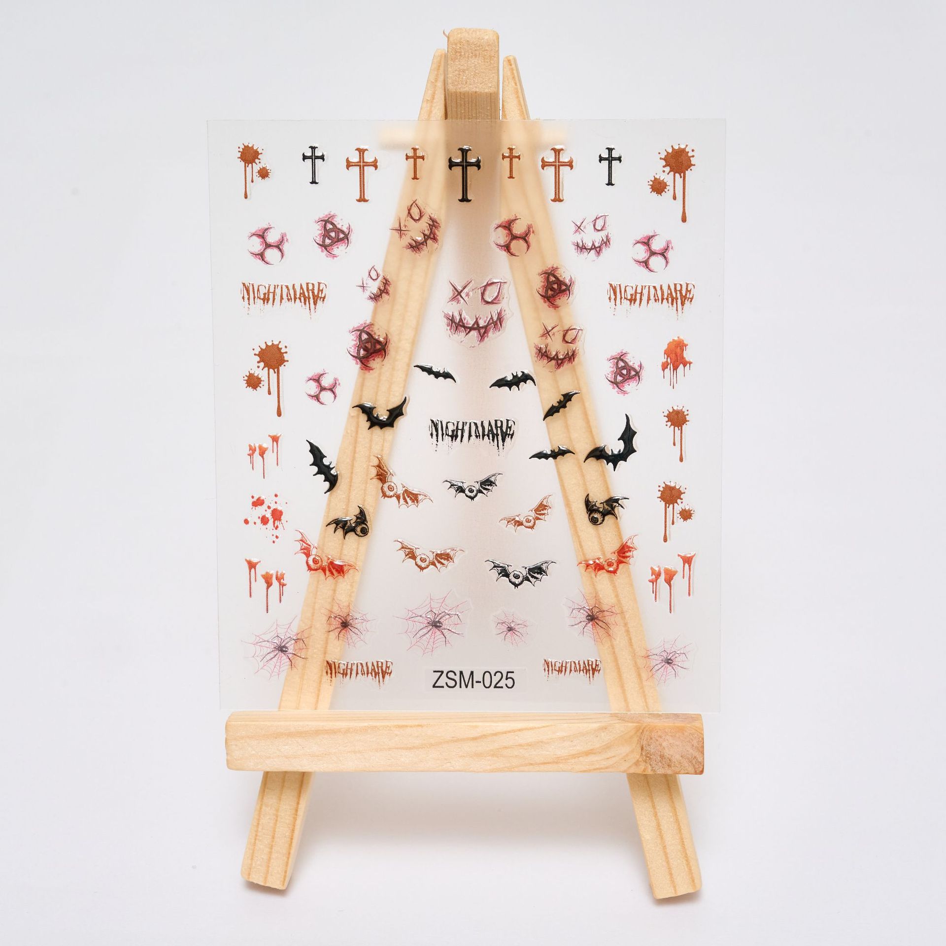 5Dクリスタルゼリーネイルシール クリスマスDIY 85×100mm ZSM-025 | 卸売・ 問屋・仕入れの専門サイト【NETSEA】