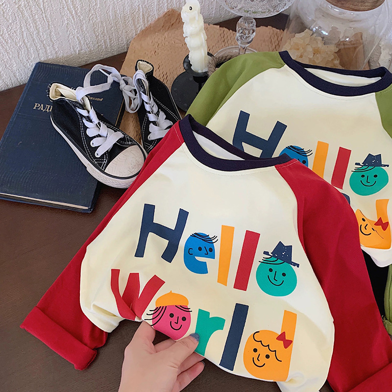 2025★韓国風子供服★キッズ服★Tシャツ★トップス★2色★80cm～150cm | 卸売・ 問屋・仕入れの専門サイト【NETSEA】