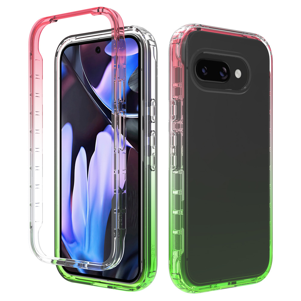 Google Pixel 9A 2in1 360度保護ケース 蛍光グリーン+赤 透明 Pixel 8 5G対応 | 卸売・ 問屋・仕入れの専門サイト【NETSEA】