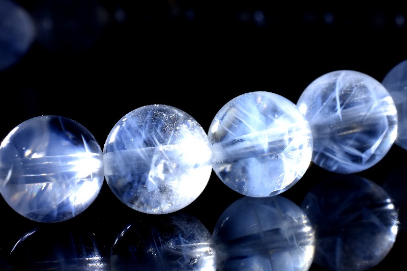 【1点物】希少 マダガスカル産 エンジェルラダークォーツ 7.5mm ブレスレット _M8700 | 卸売・ 問屋・仕入れの専門サイト【NETSEA】