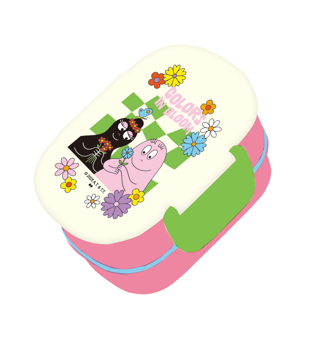 BARBAPAPA バーバパパ 2段ランチ COLORS IN BLOOM BPK-1800 | 卸売・ 問屋・仕入れの専門サイト【NETSEA】