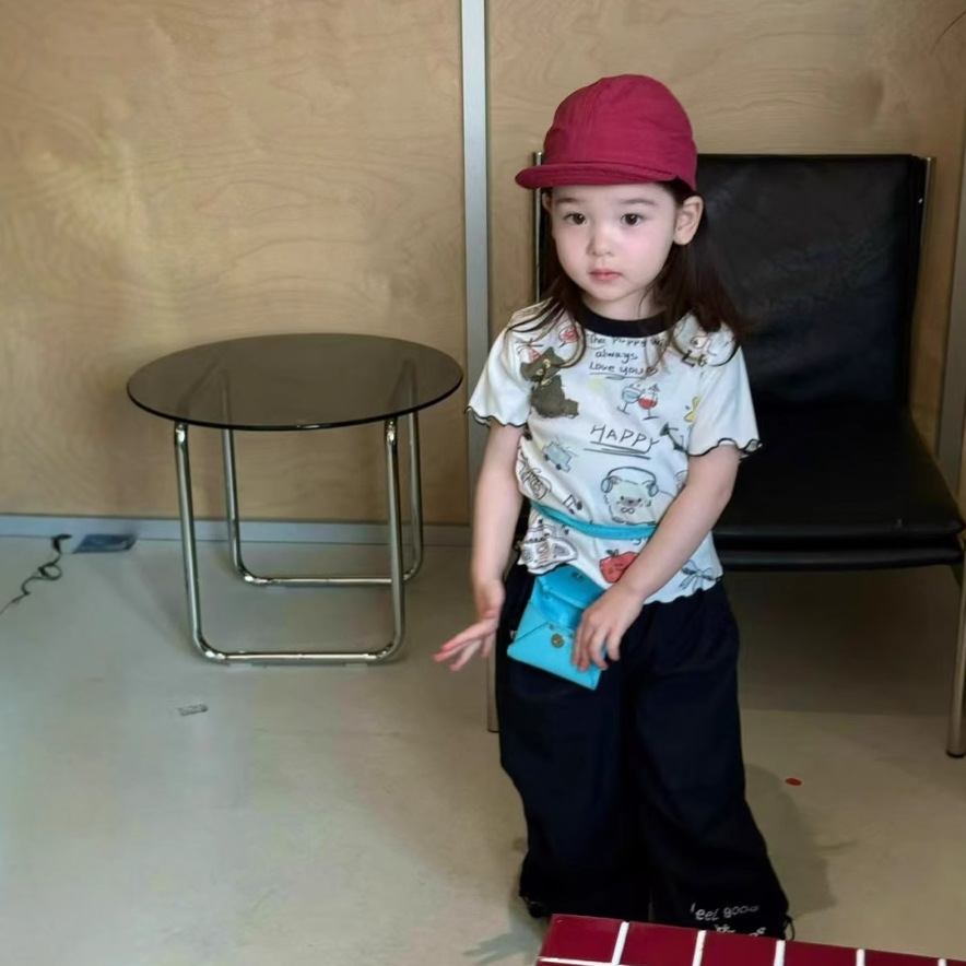 2025★夏新作★韓国風ベビー服★トップス★ズボン★90cm～140cm 2色 | 卸売・ 問屋・仕入れの専門サイト【NETSEA】