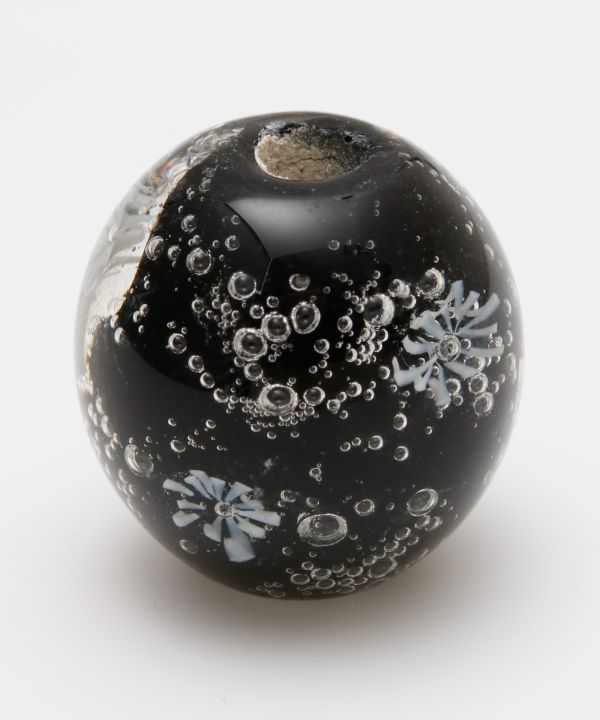 【和アクセサリー！泡沫とんぼ玉！和の粋をギュッと閉じ込めた小さな宝石☆】黒 | 卸売・ 問屋・仕入れの専門サイト【NETSEA】