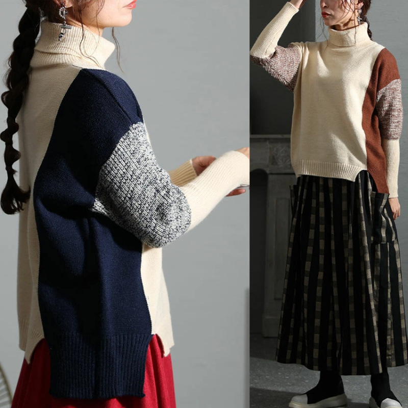 セーター ハイネックア ニット ニットトップス レディース プルオーバー あったか OL通勤 お洒落 | 卸売・ 問屋・仕入れの専門サイト【NETSEA】