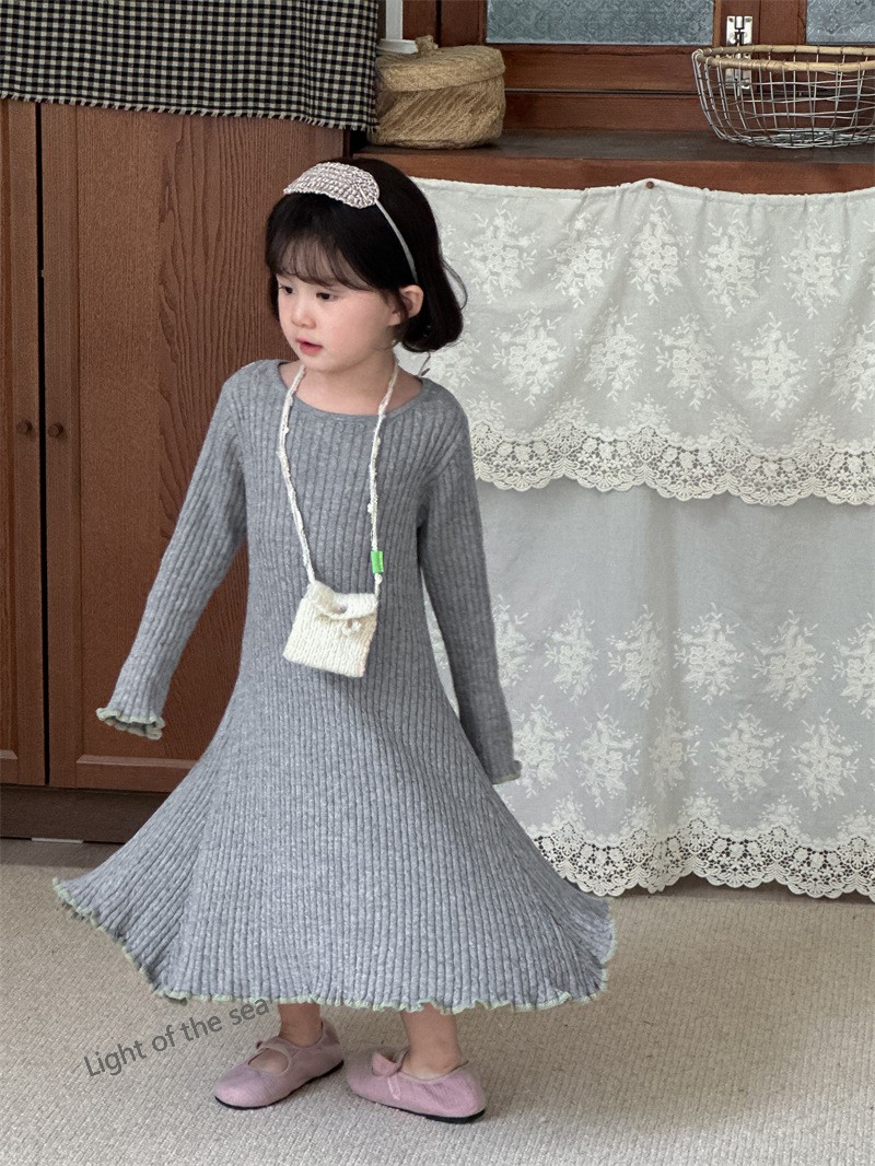 2025秋新作 韓国子供服 ベビー服 キッズ 女の子 長袖ワンピース 80cm-130cm | 卸売・ 問屋・仕入れの専門サイト【NETSEA】